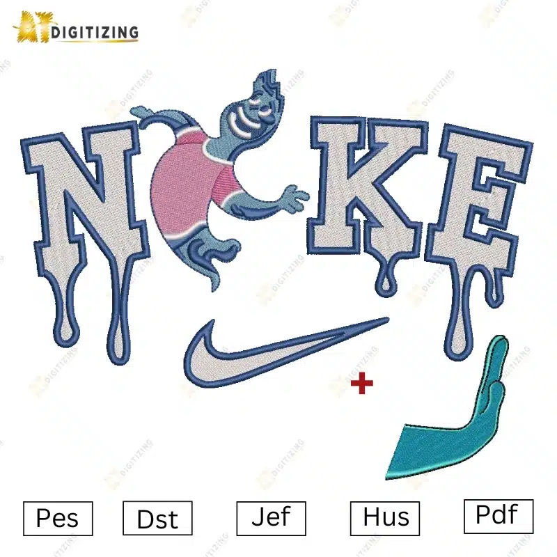 Nike Wade Embroidery Design v1 - AT Embroidery Digitizing