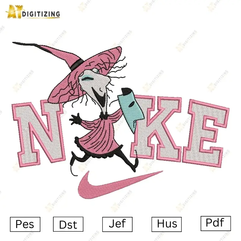 Nike Shock Embroidery Design- The Nightmare Before Christmas - AT ...