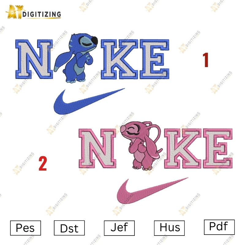 Nike Stitch X Angel Stitch v2 Embroidery design